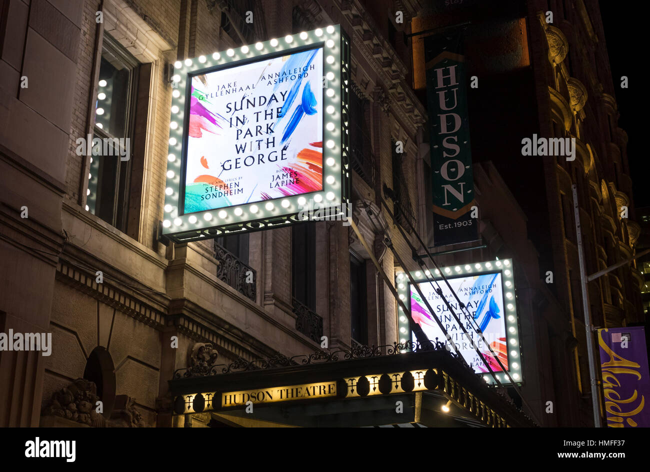 Sunday in the Park with George, a Broadway revival Stock Photo - Alamy