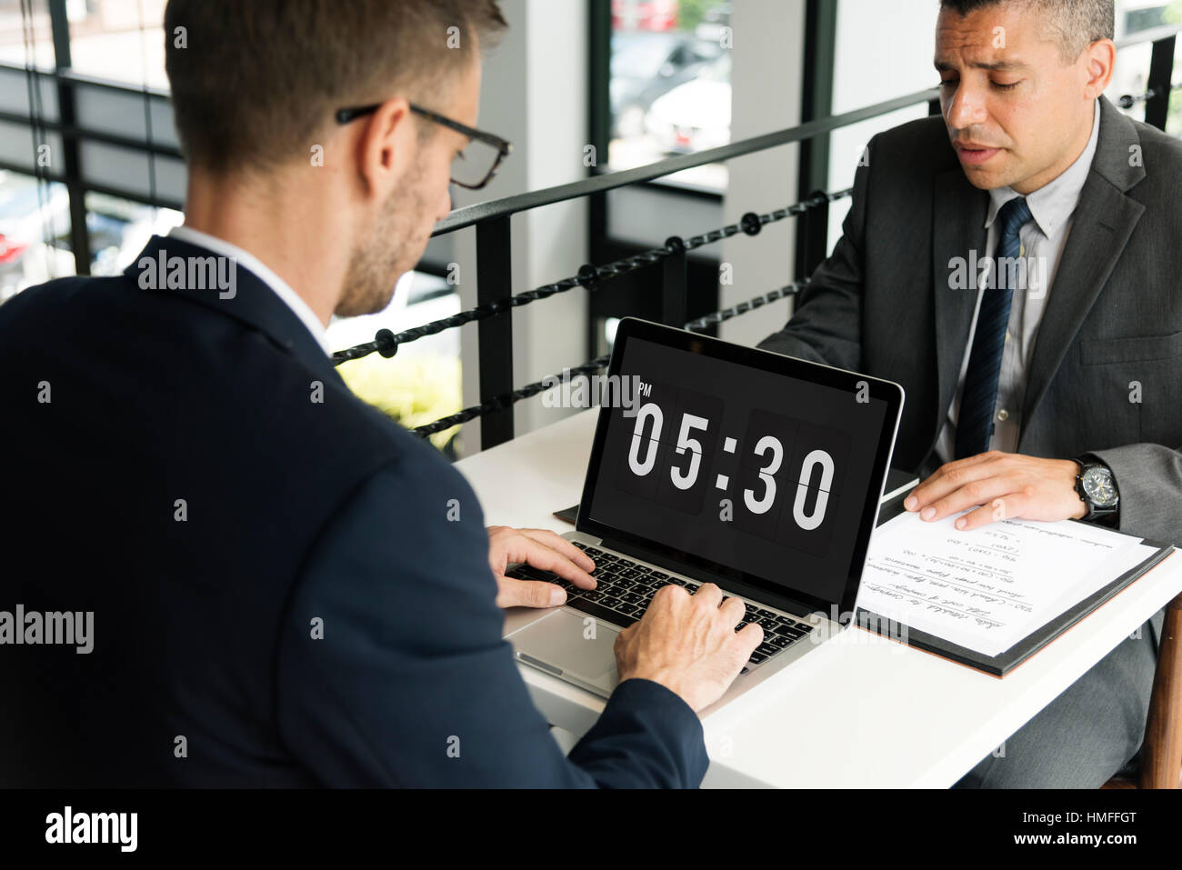 Clock Alarm Punctual Time Management Personal Organizer Concept Stock ...