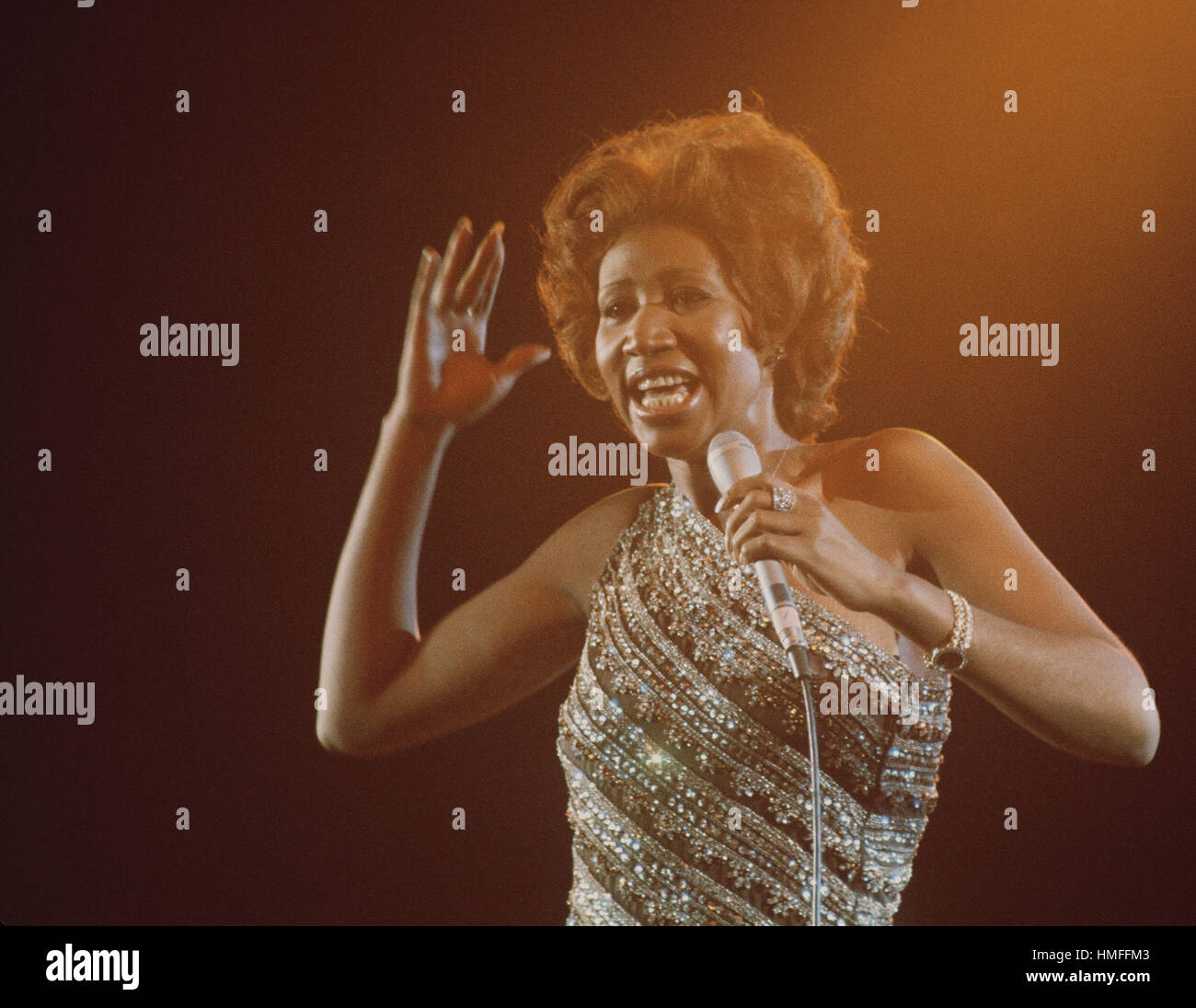 Aretha Franklin American Singer High Resolution Stock Photography and ...