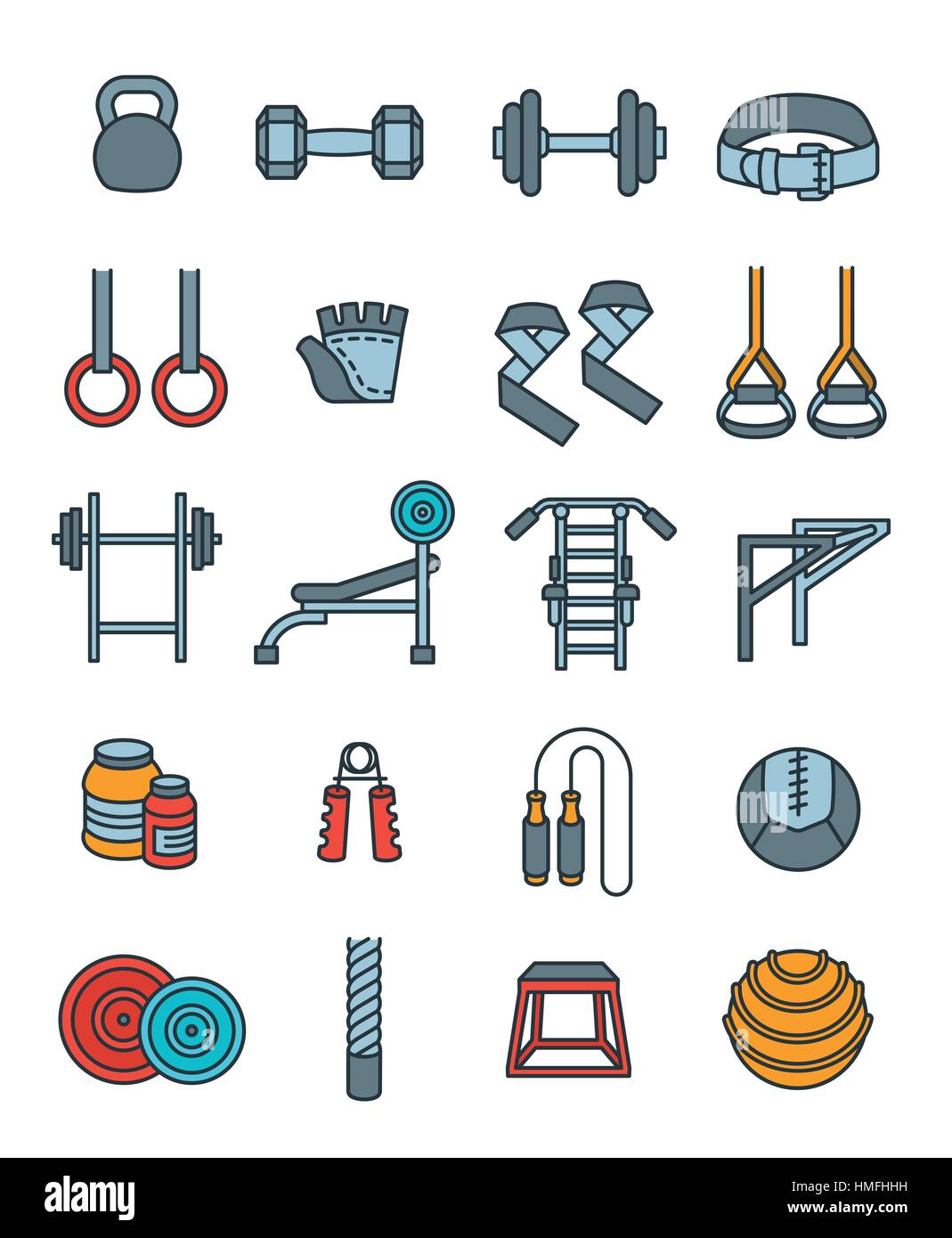 Lifting straps Stock Vector Images - Alamy