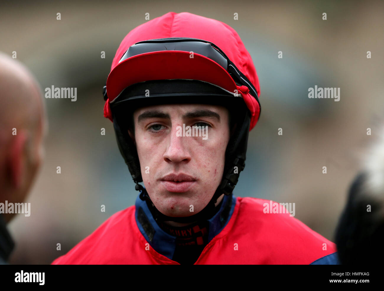 Jockey Robert Williams at Warwick Racecourse. PRESS ASSOCIATION Photo ...