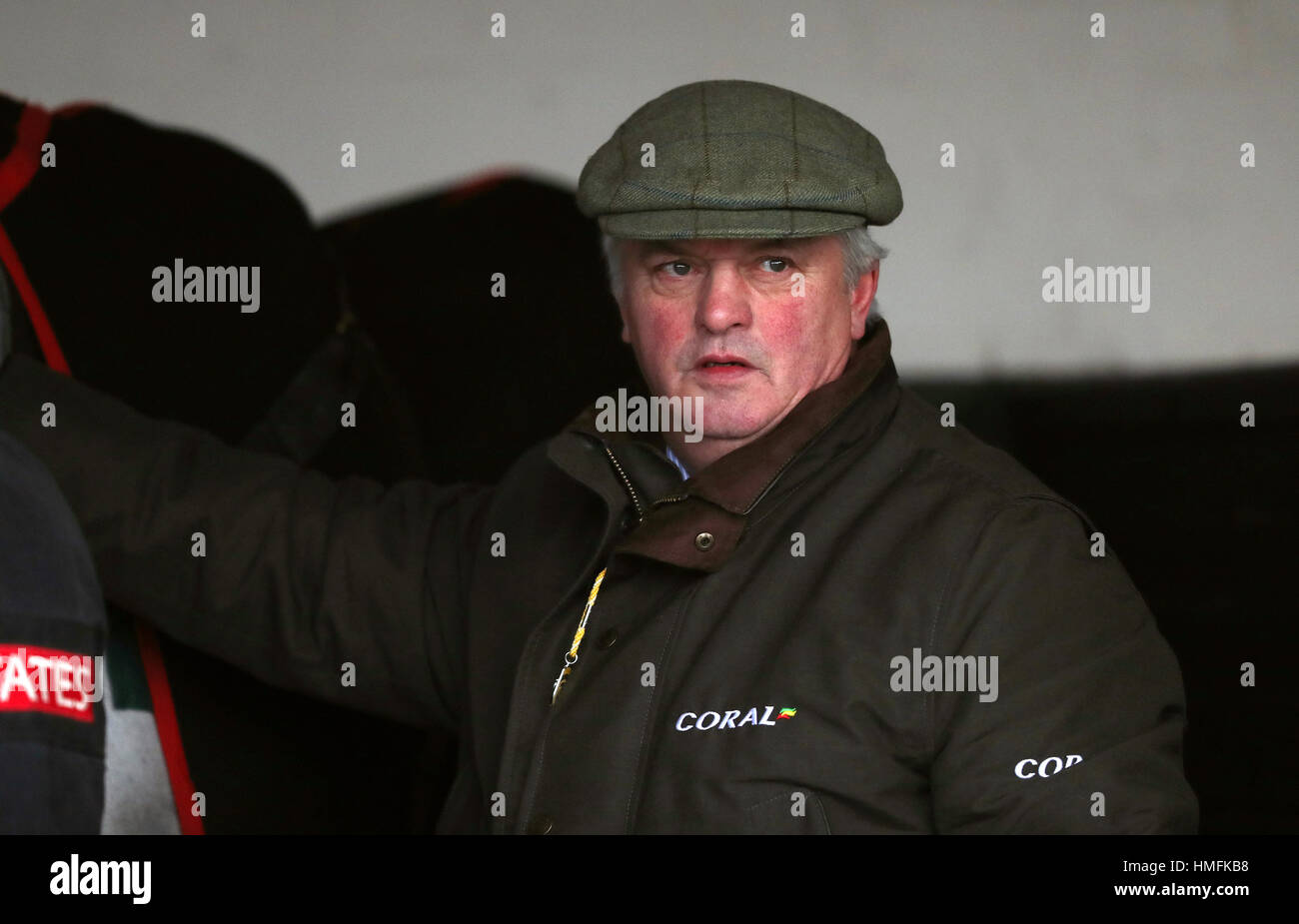 Trainer Colin Tizzard at Warwick Racecourse. PRESS ASSOCIATION Photo ...
