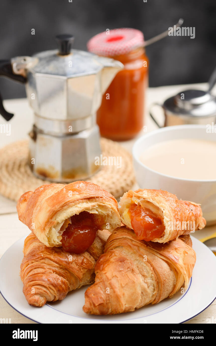 italian sweet breakfast Stock Photo - Alamy