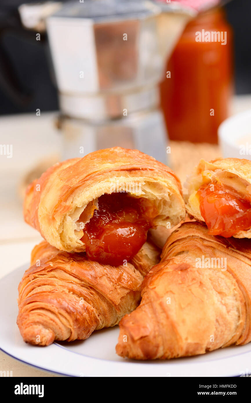 italian sweet breakfast Stock Photo - Alamy