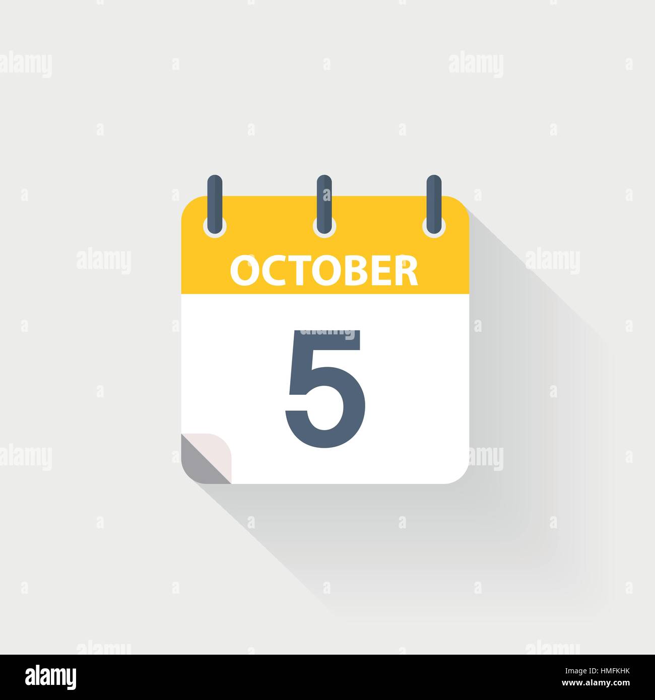 5 october icon hi-res stock photography and images - Alamy