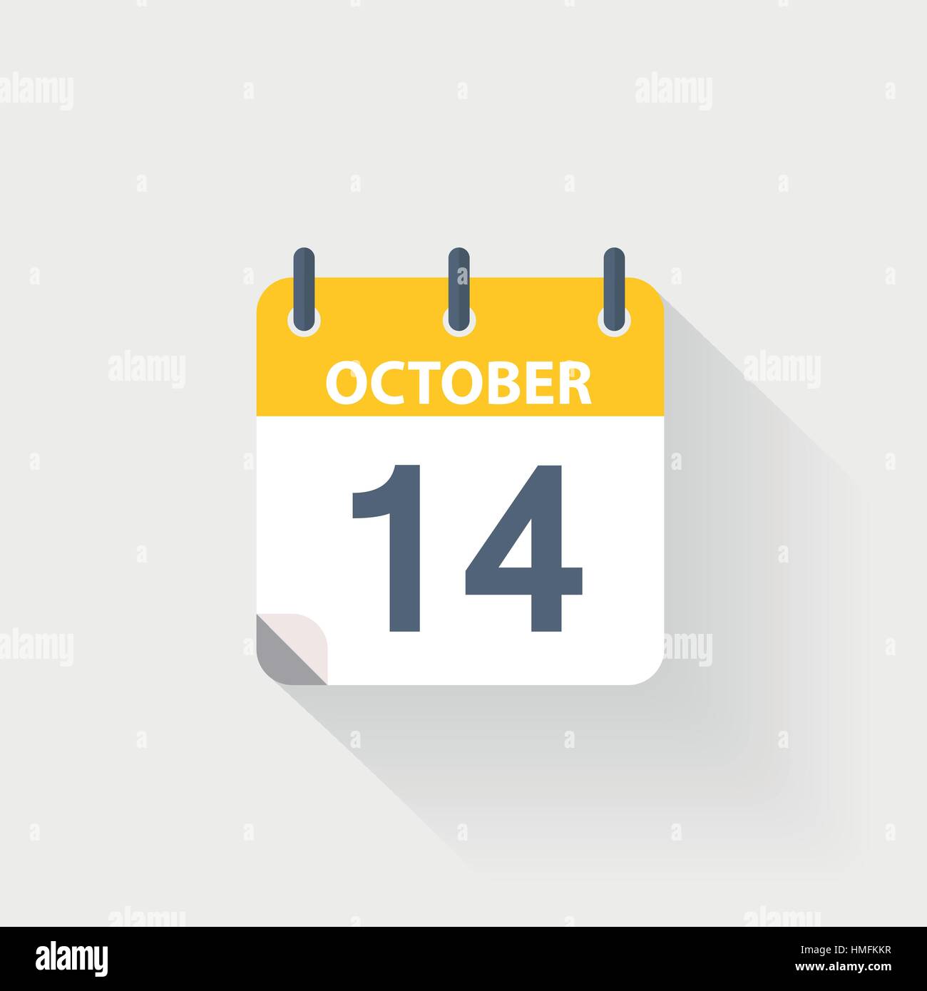On october 14 Stock Vector Images - Alamy