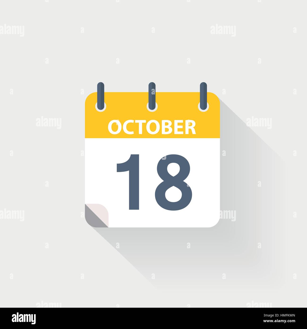 18 october Stock Vector Images - Alamy