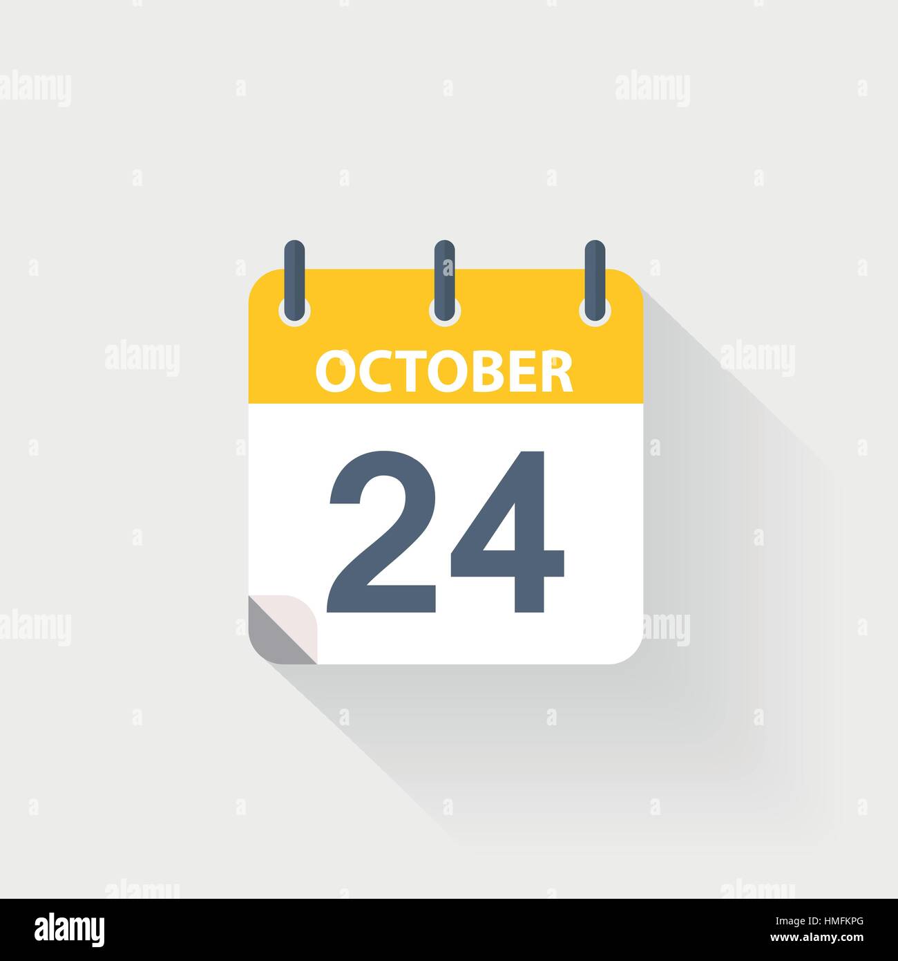 24 october icon hi-res stock photography and images - Alamy