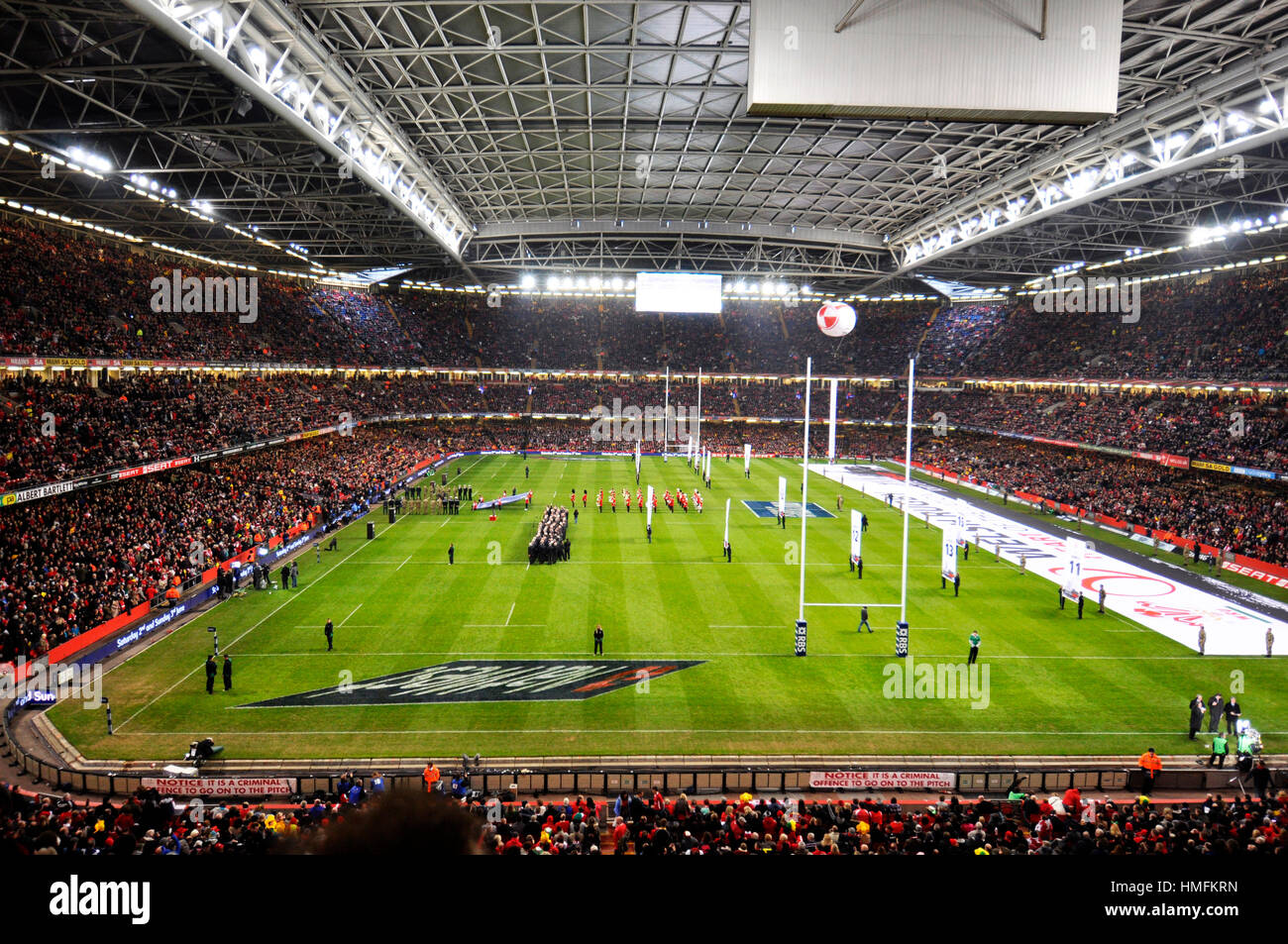 Millenium Stadium in Cardiff, Wales Stock Photo - Alamy