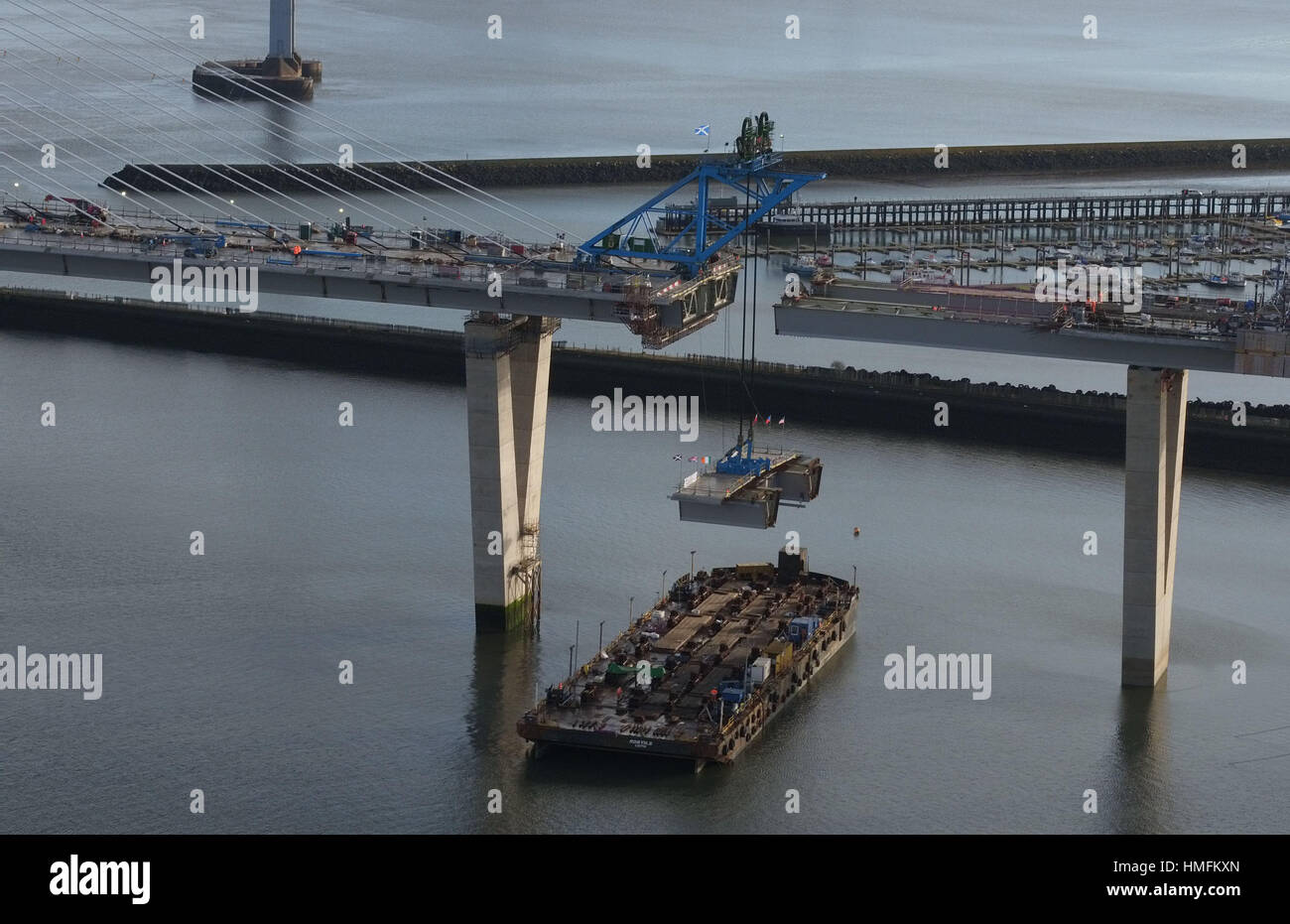 Final section new queensferry crossing hi-res stock photography and ...