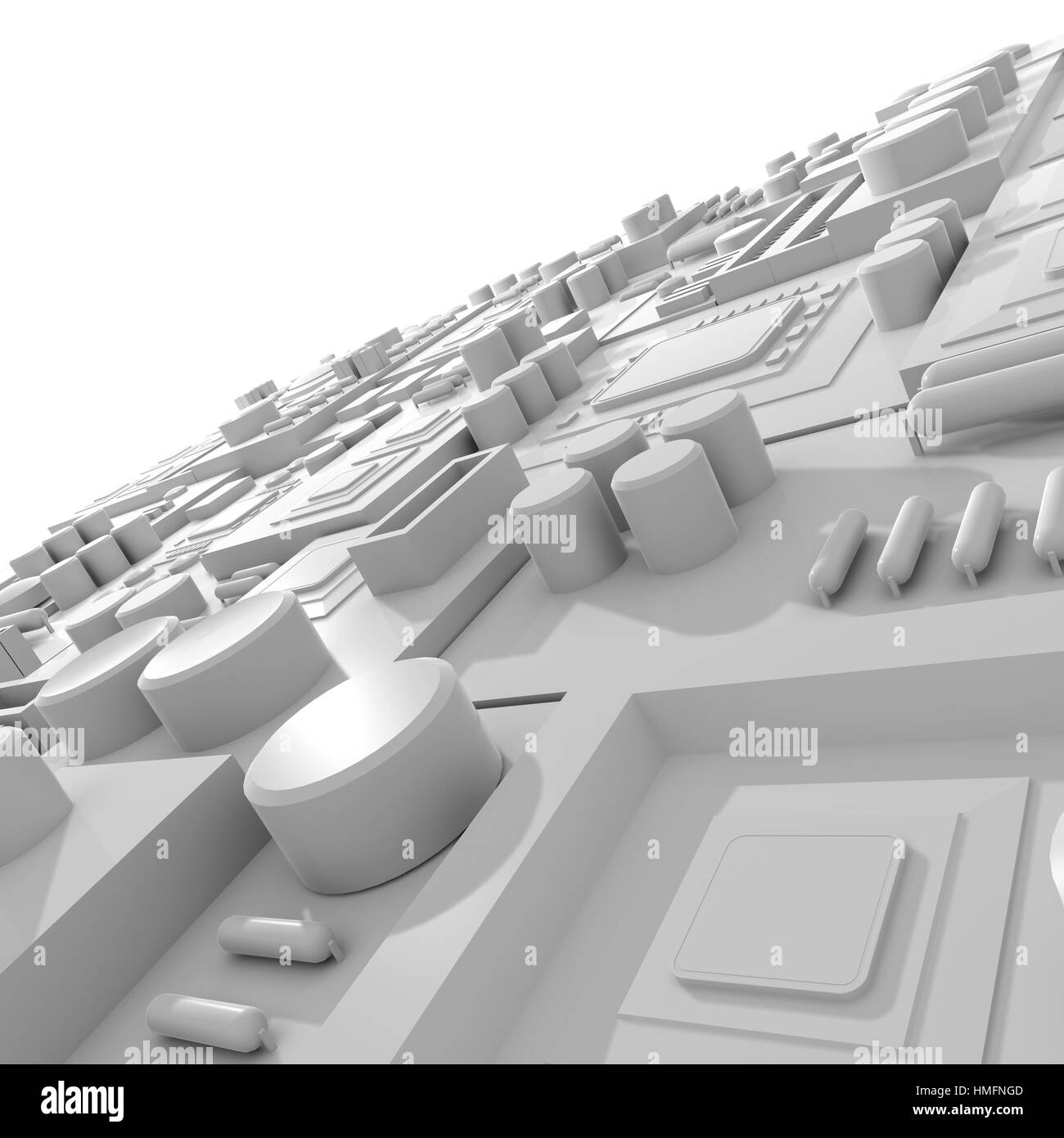 Motherboard image Black and White Stock Photos & Images - Alamy