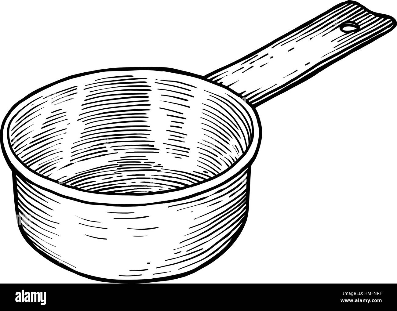 Pot illustration, drawing, engraving, line art Stock Vector Image & Art ...