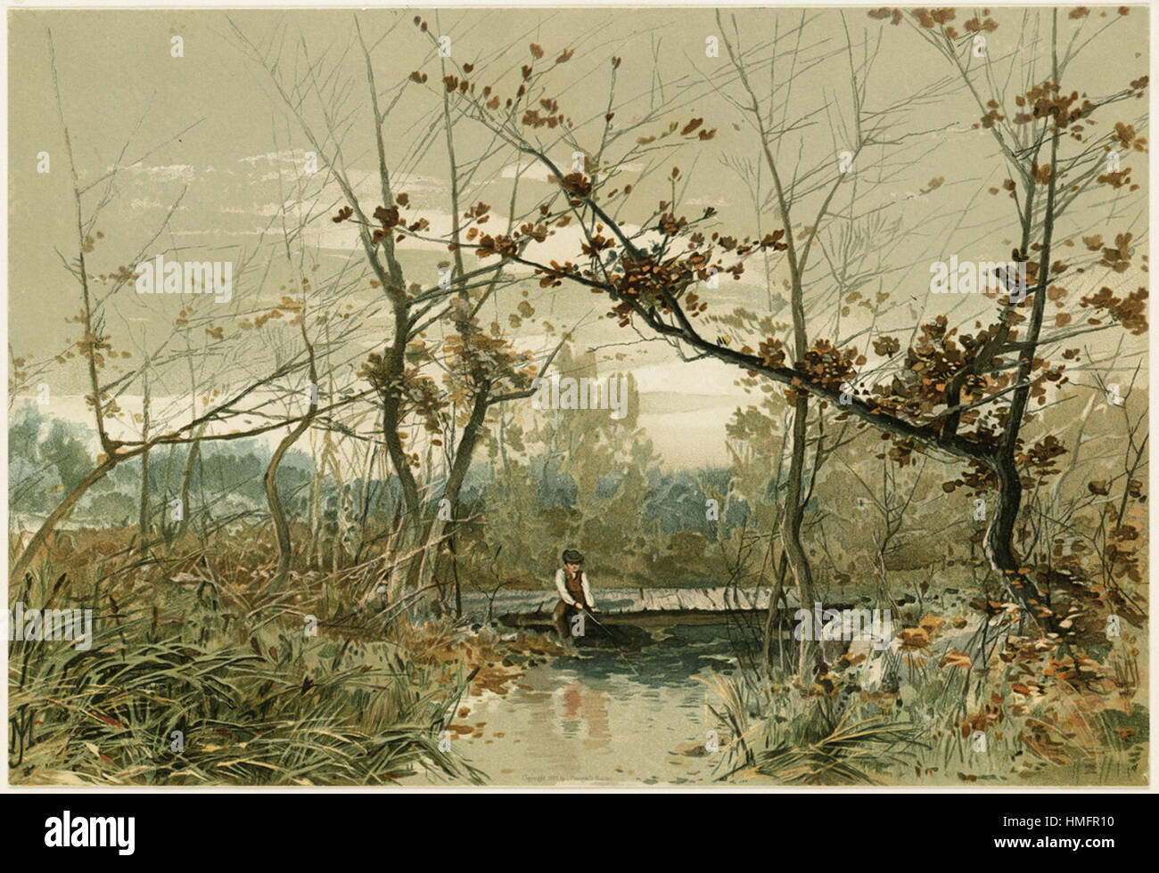 Louis Prang - Autumn Stock Photo - Alamy