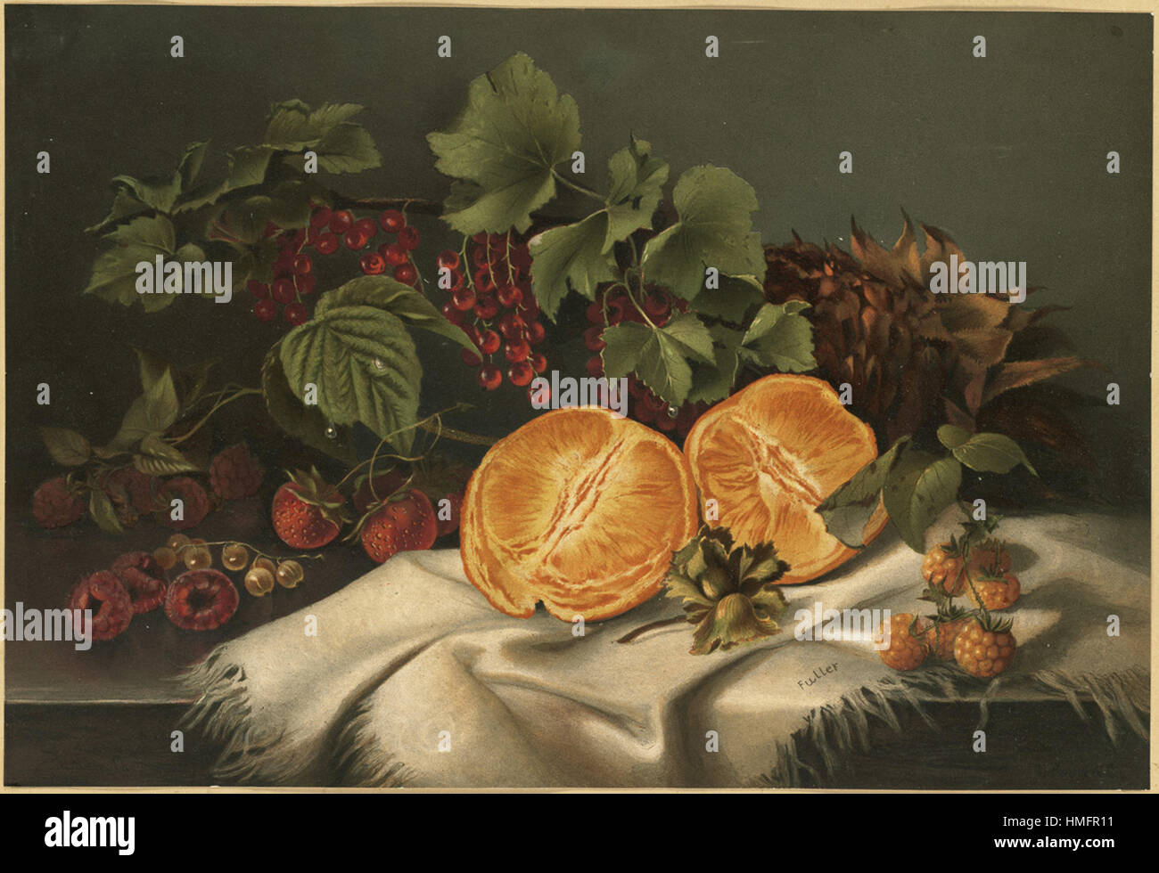 Louis Prang - Summer Fruit Stock Photo - Alamy