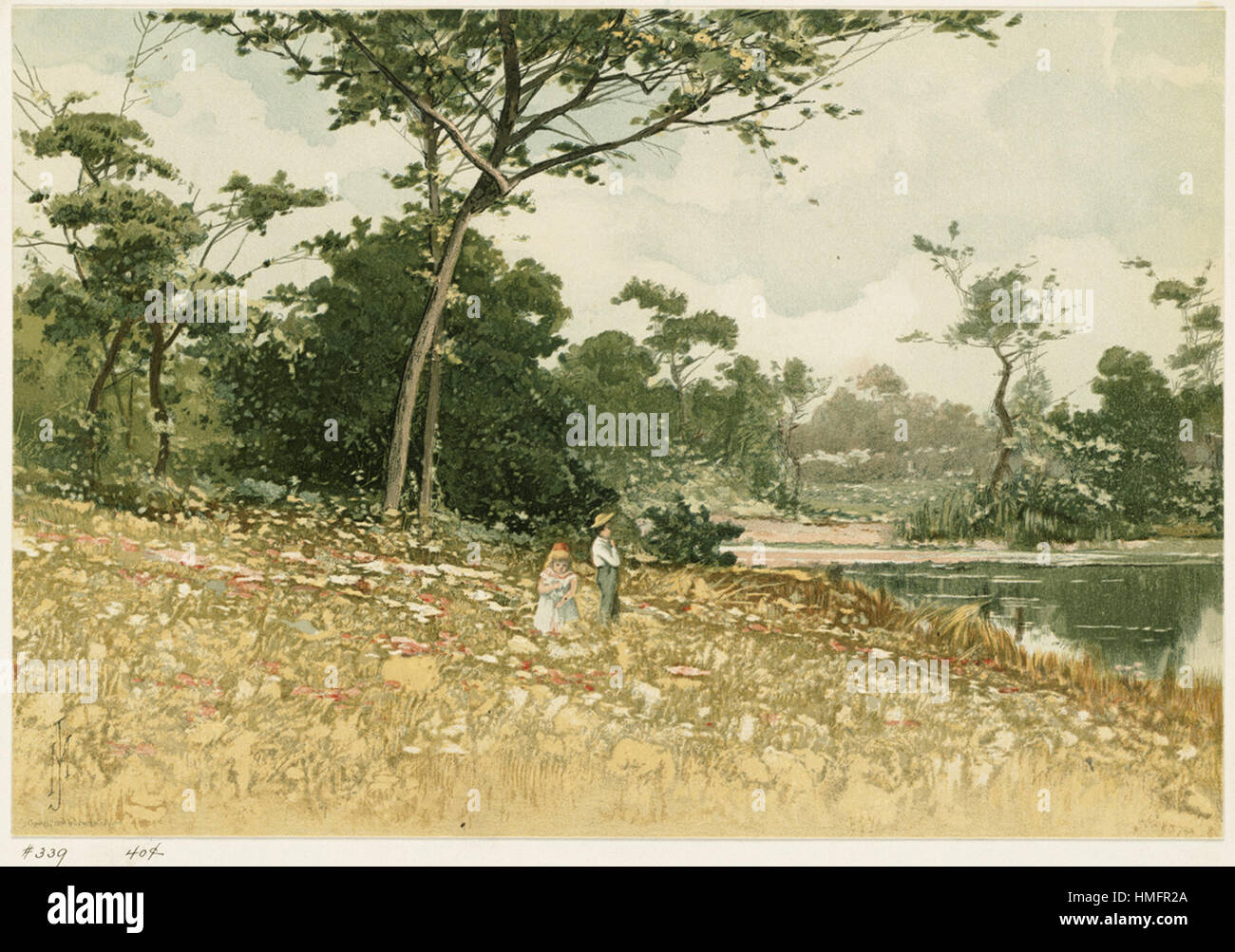 Louis Prang - Summer Stock Photo - Alamy