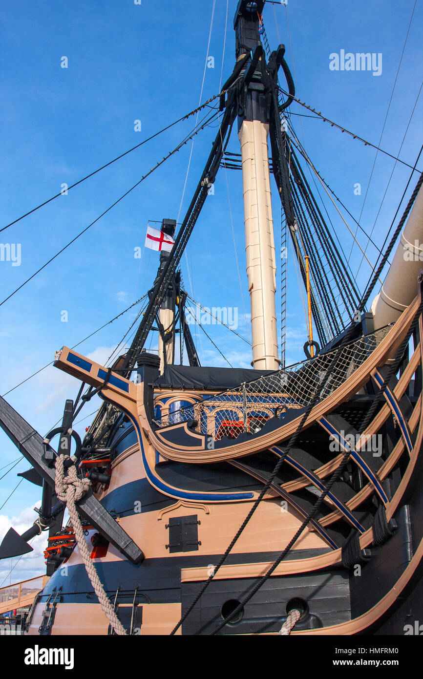 Bow starboard hms victory hi-res stock photography and images - Alamy