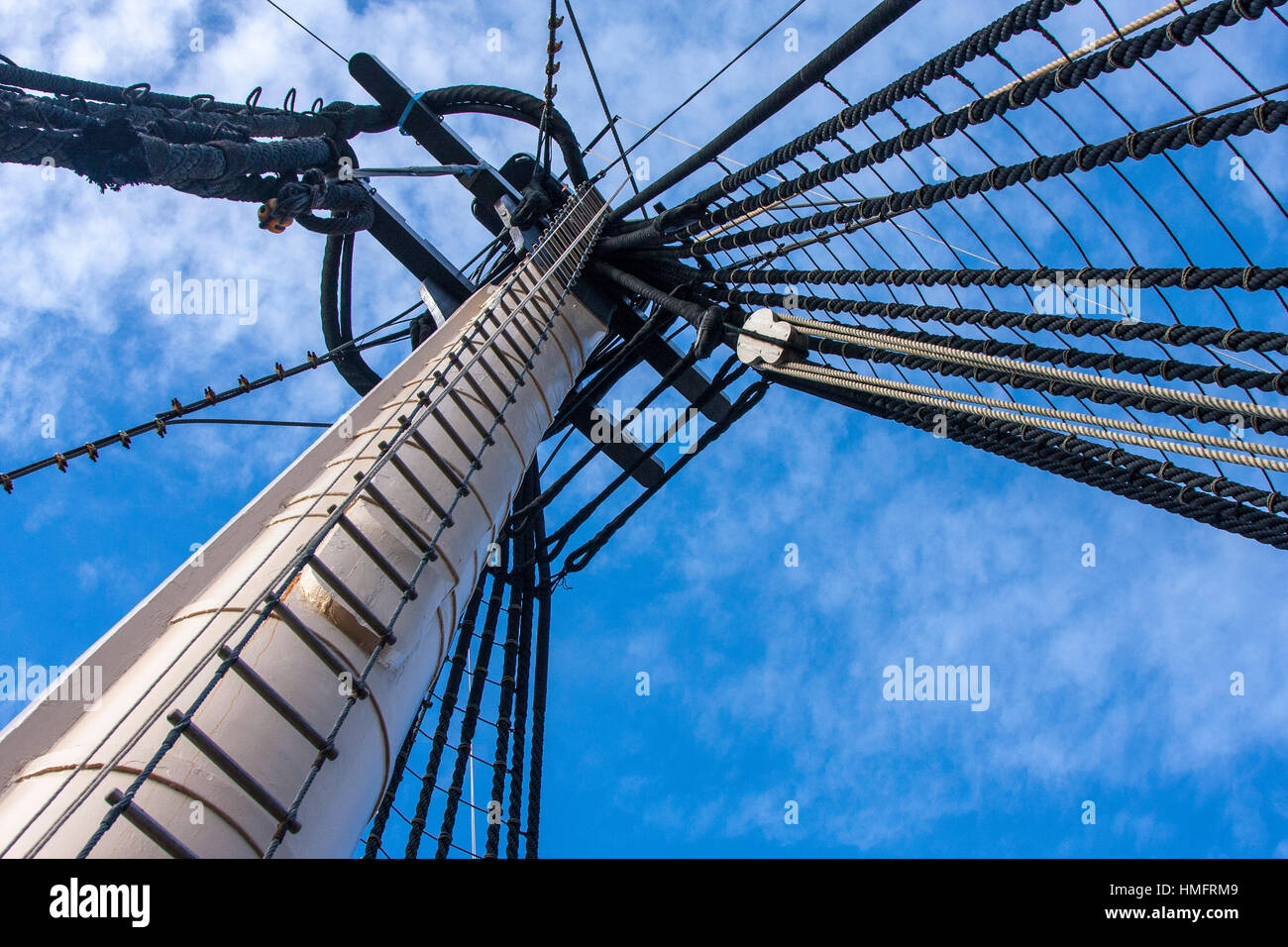 Port side of HMS Victory at Portsmouth Historic Dockyard Stock Photo ...