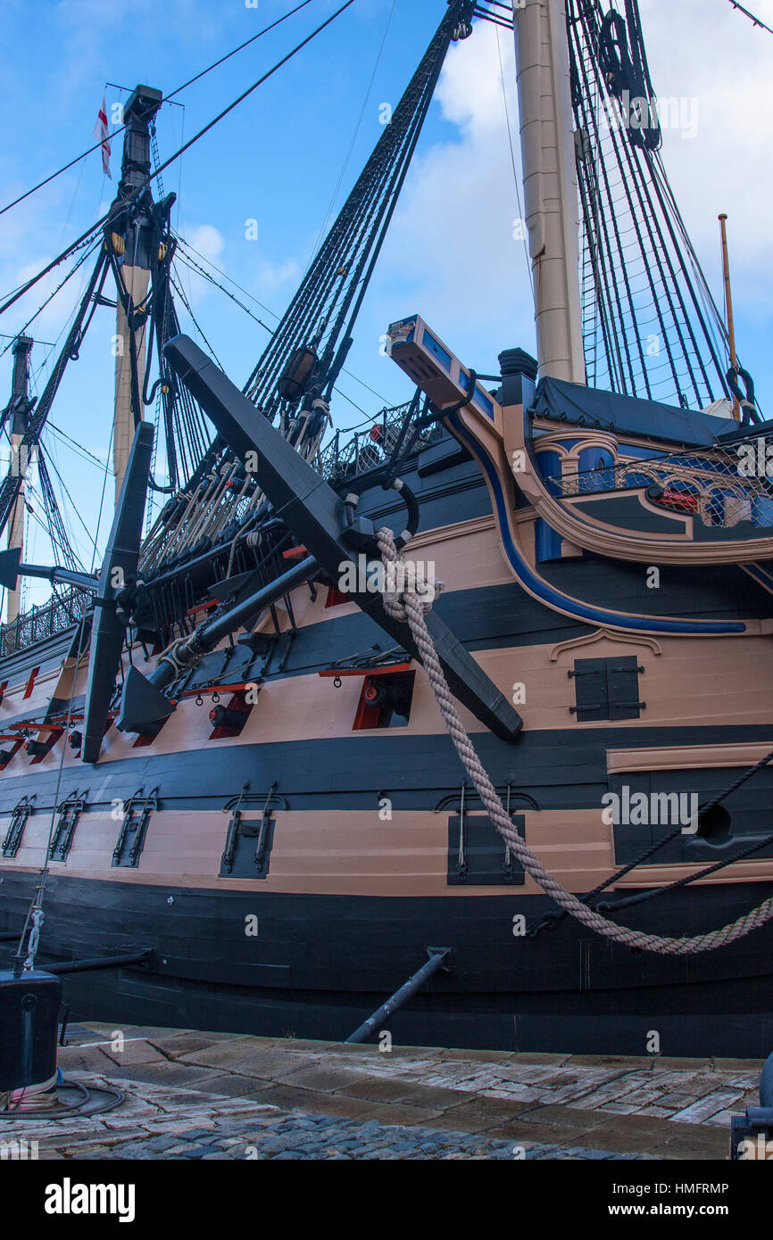 Bow starboard hms victory hi-res stock photography and images - Alamy