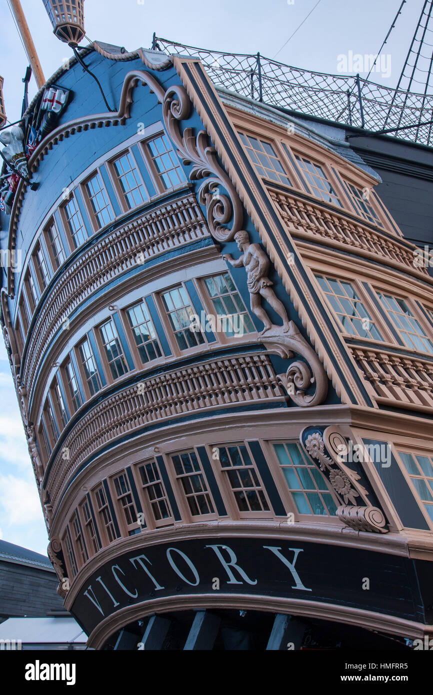 Hms victory 1765 hi-res stock photography and images - Alamy
