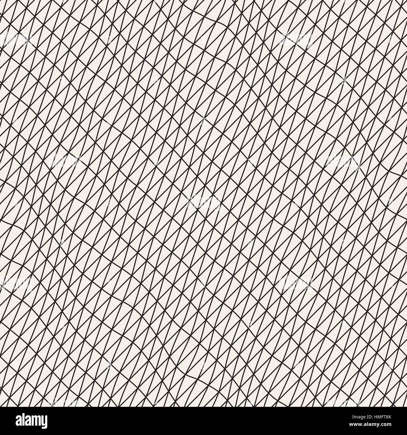 Hand Drawn Triangle Waves. Abstract Geometric Background Design. Vector ...