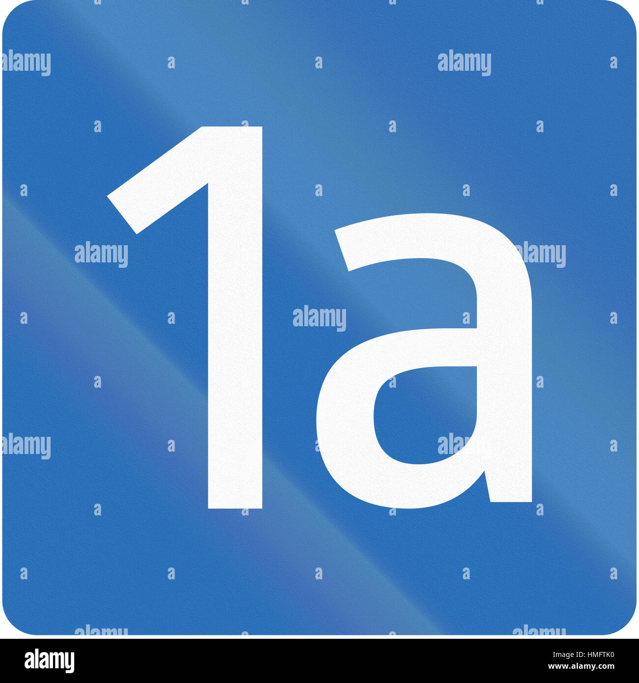 Sign of Bundesstrasse (Federal Road) in Austria Stock Photo - Alamy