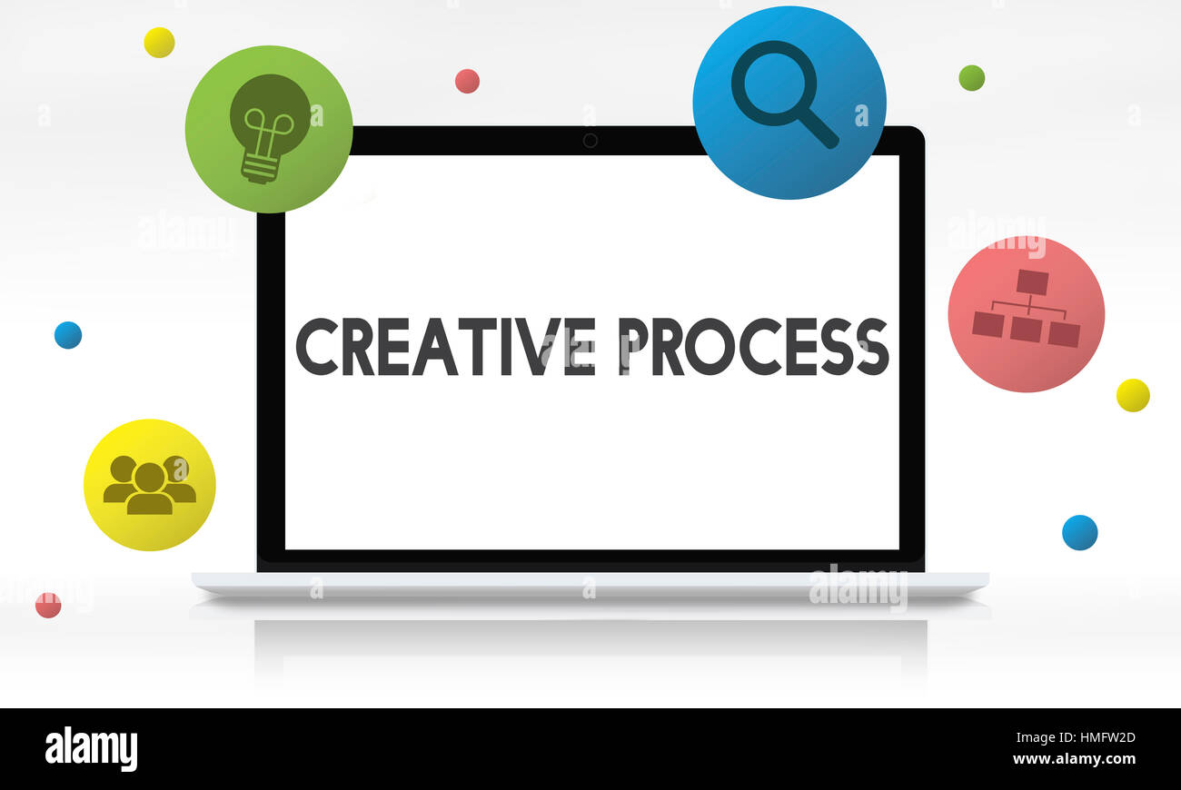 Creative Process Marketing Strategy Development Concept Stock Photo - Alamy