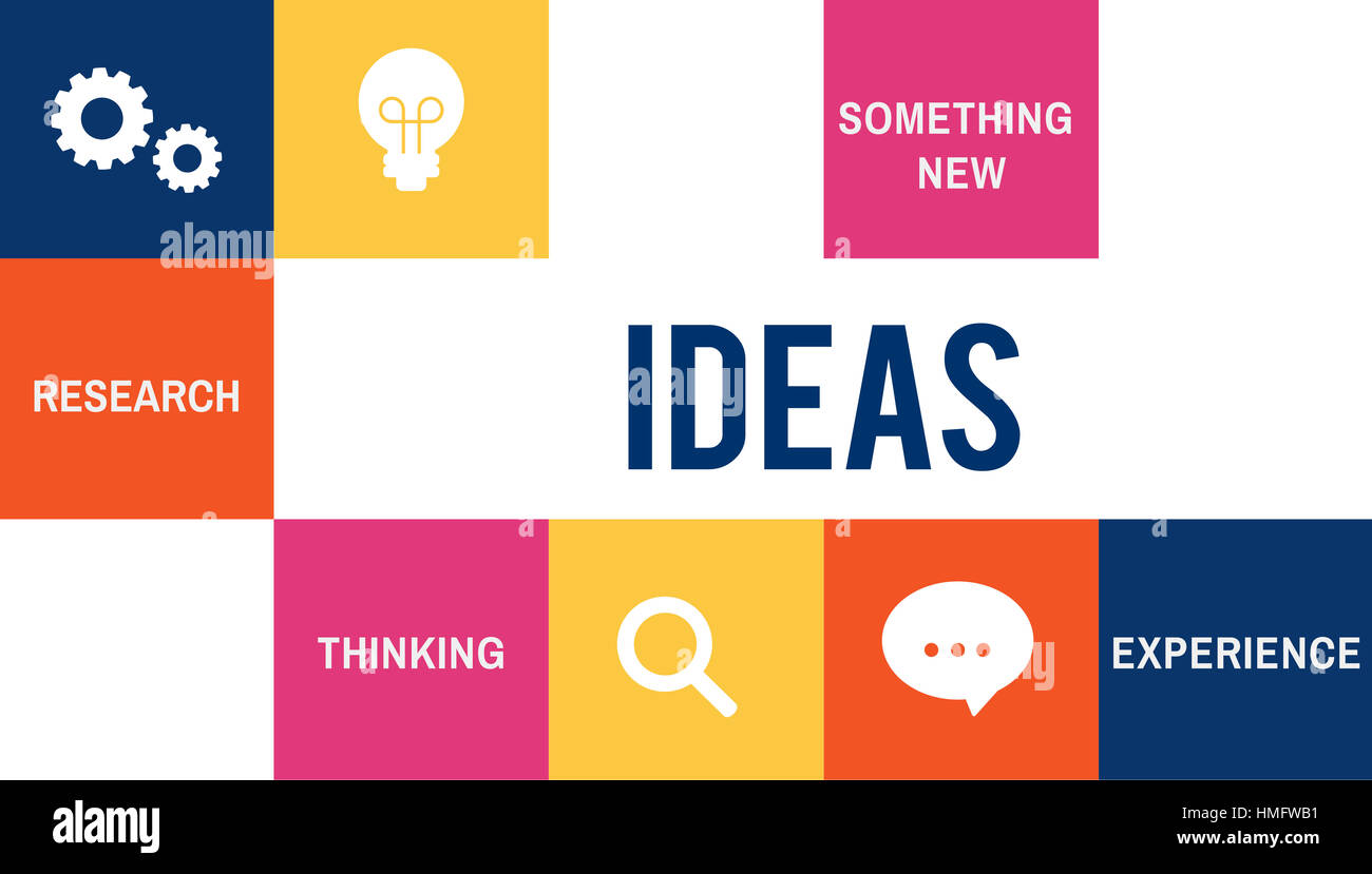 Fresh Ideas Creative Thinking Concept Stock Photo - Alamy