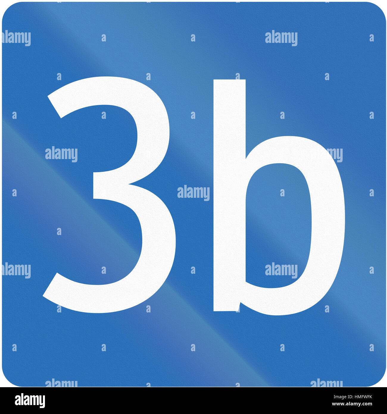 Sign of Bundesstrasse (Federal Road) in Austria Stock Photo - Alamy