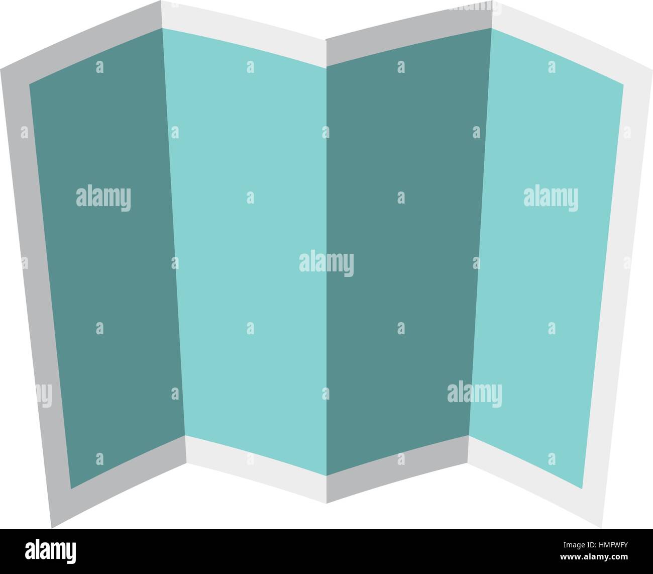map paper guide icon vector illustration design Stock Vector Image ...