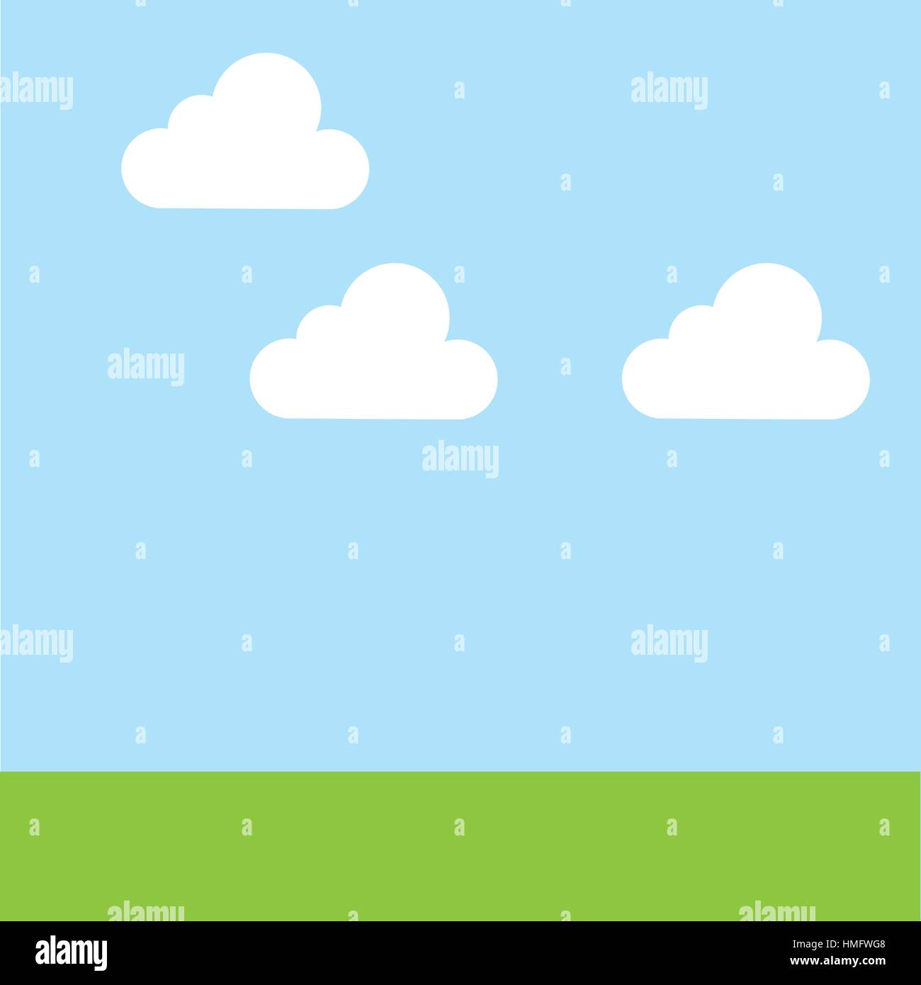 cute field landscape icon vector illustration design Stock Vector Image ...