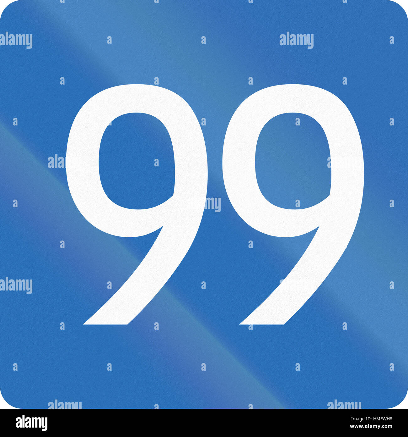 Sign of Bundesstrasse (Federal Road) in Austria Stock Photo - Alamy