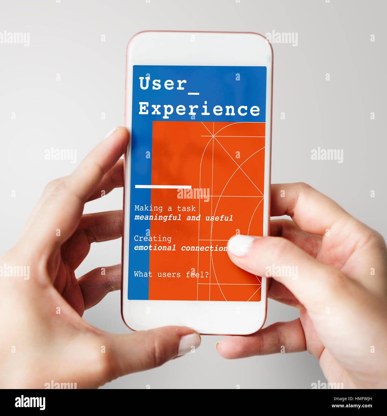 Web Design User Interface Concept Stock Photo - Alamy