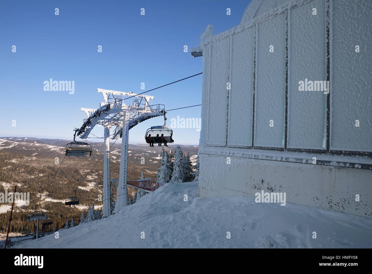 Arber ski resort hi-res stock photography and images - Alamy