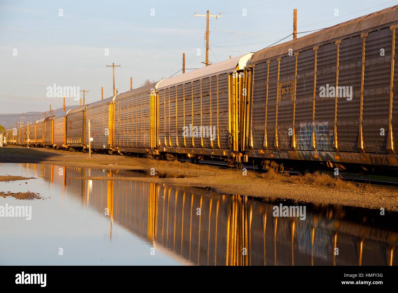 Car Train Rack High Resolution Stock Photography and Images - Alamy