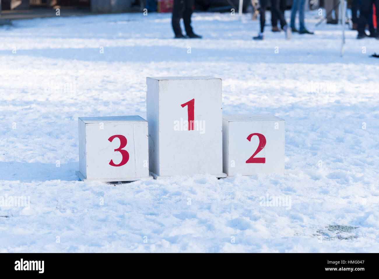 Winner podium hi-res stock photography and images - Alamy