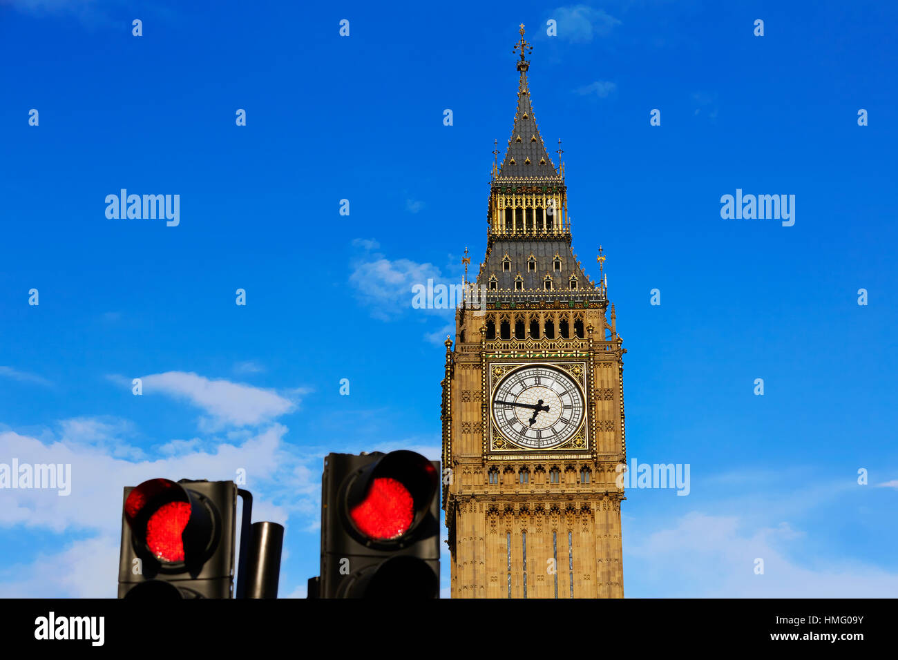 Big Ben Clock Tower closeup in London England Stock Photo - Alamy