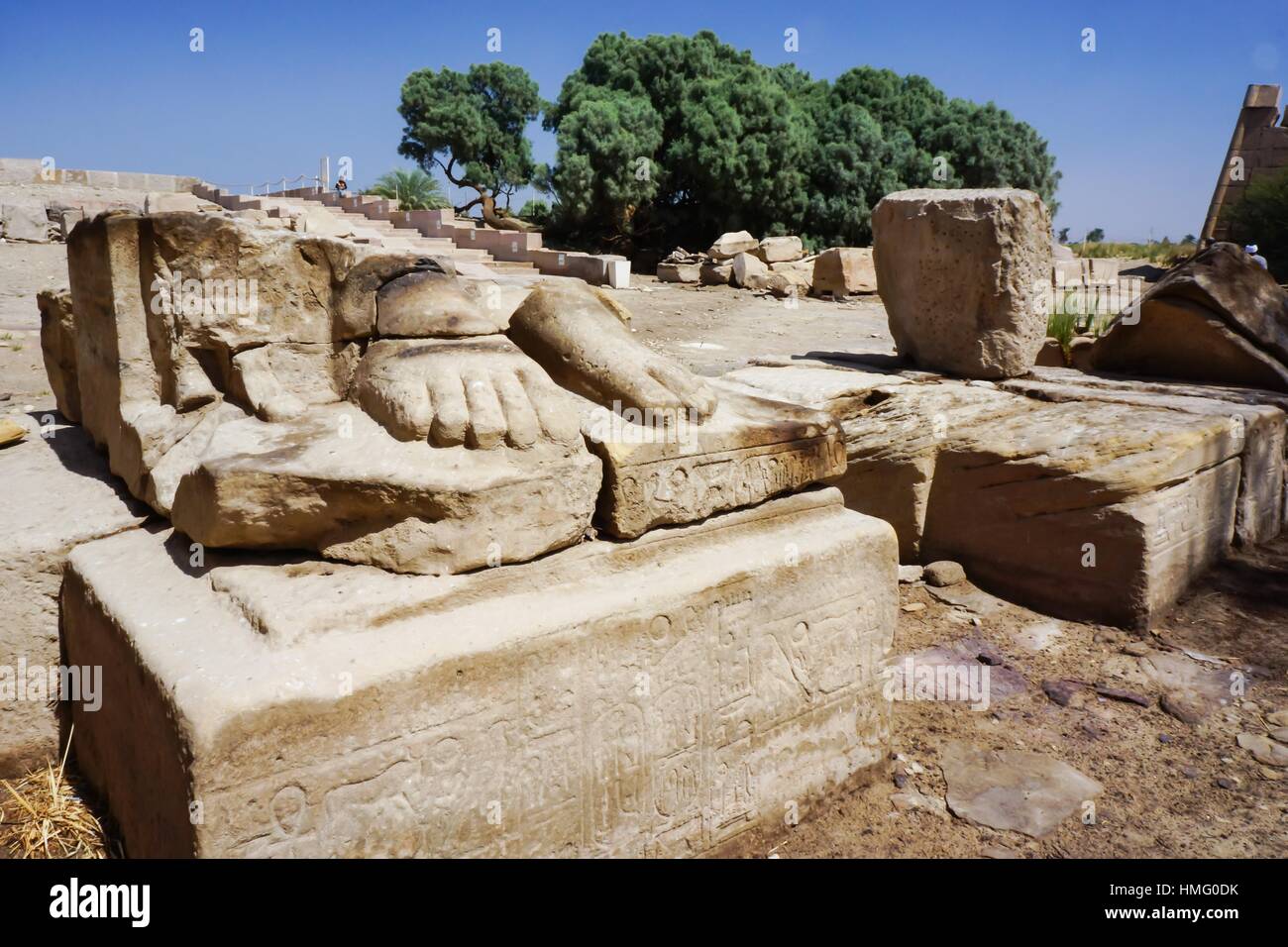 Luxor Egypt Ramesseum Ii Relief High Resolution Stock Photography and ...