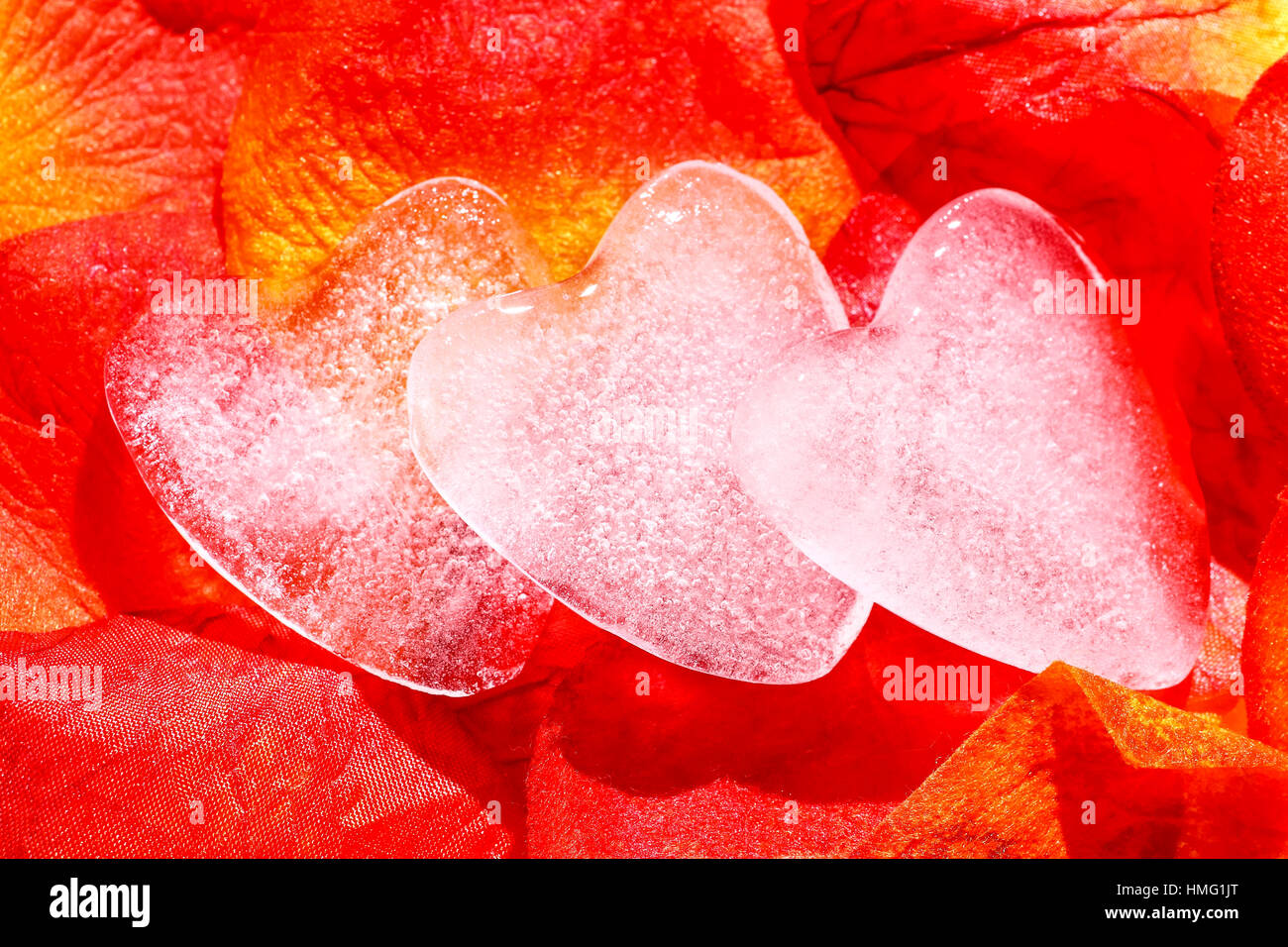 Romantic heart ice isolated on hi-res stock photography and images - Alamy