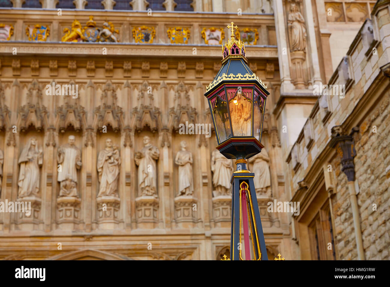 London Westminster Abbey facade in England Stock Photo - Alamy