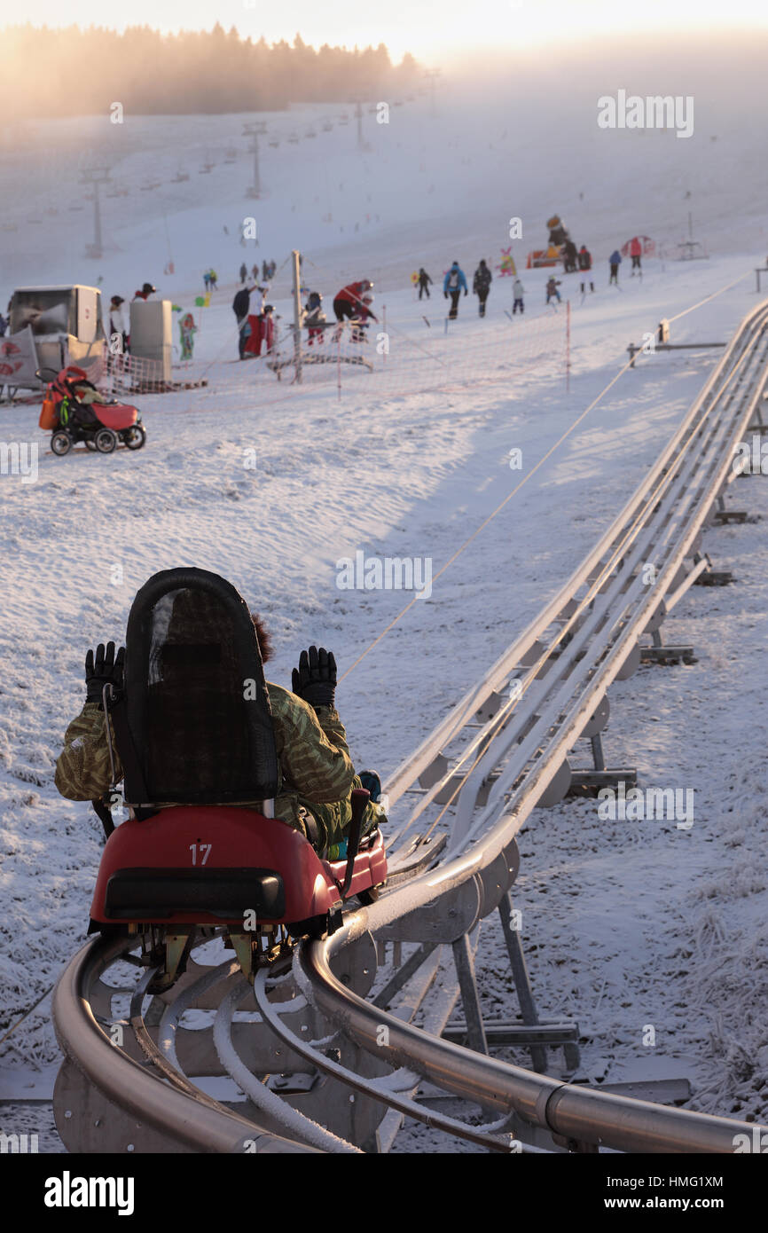 Bobsled track hi-res stock photography and images - Alamy