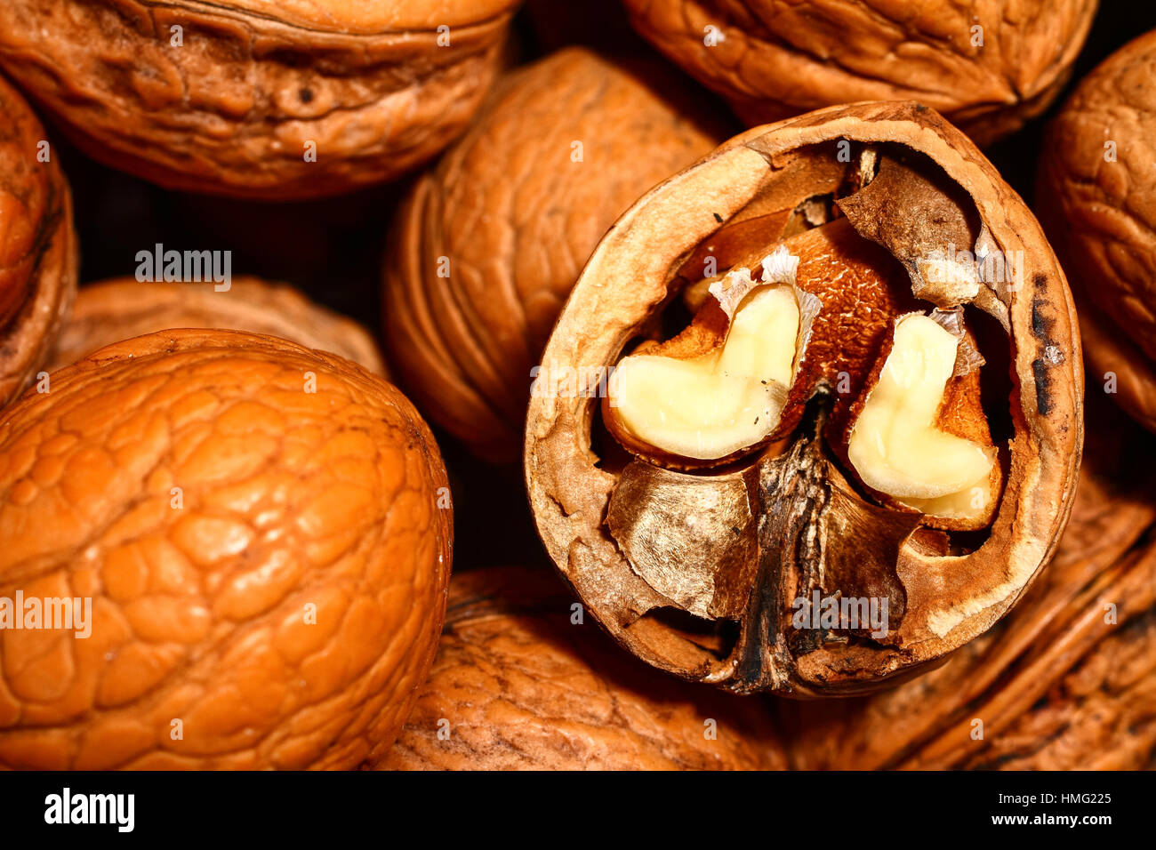 Walnut kernal hi-res stock photography and images - Alamy