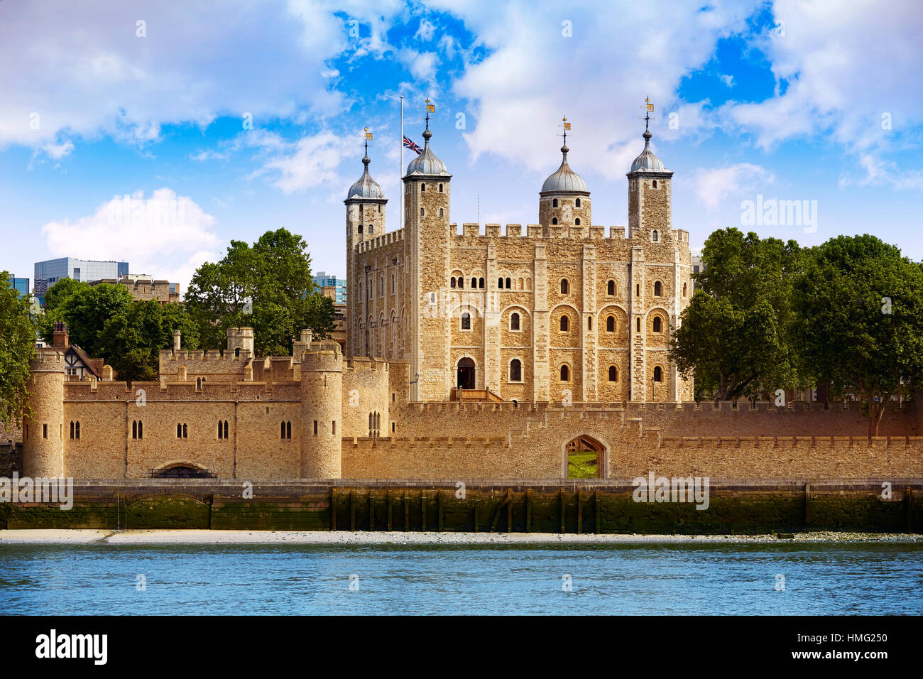 Tower of London in England view from outside Stock Photo - Alamy
