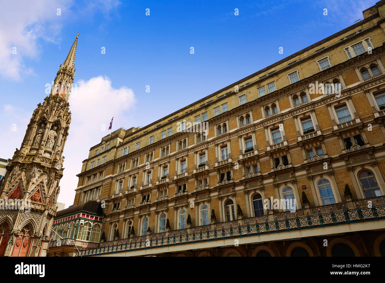 Charing Cross Station in London UK outdoor facade Stock Photo - Alamy
