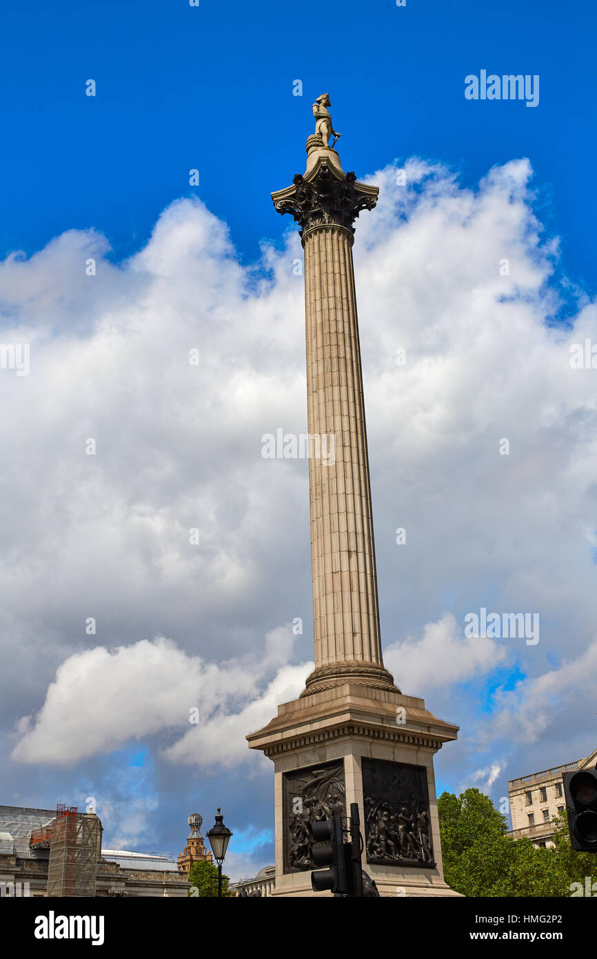 London Trafalgar Square in UK england Stock Photo - Alamy