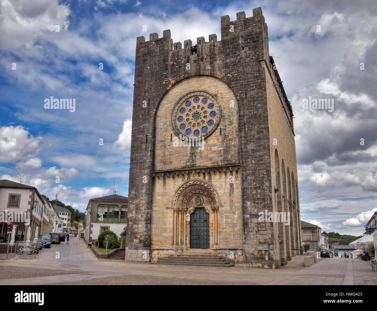 Iglesia de san juan de portomarin hi-res stock photography and images ...