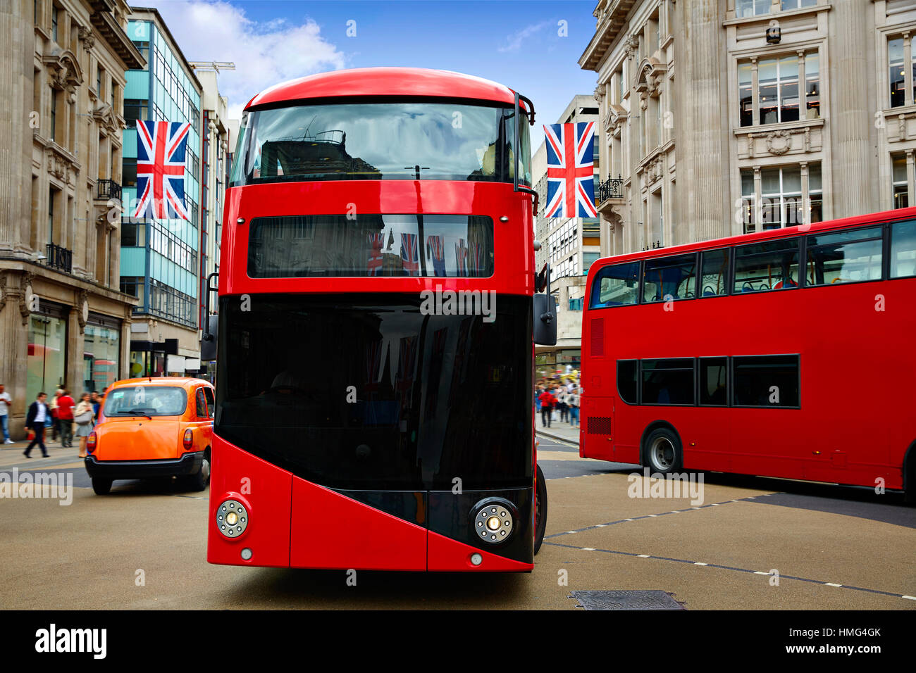 London bus Oxford Street W1 Westminster in UK England Stock Photo - Alamy