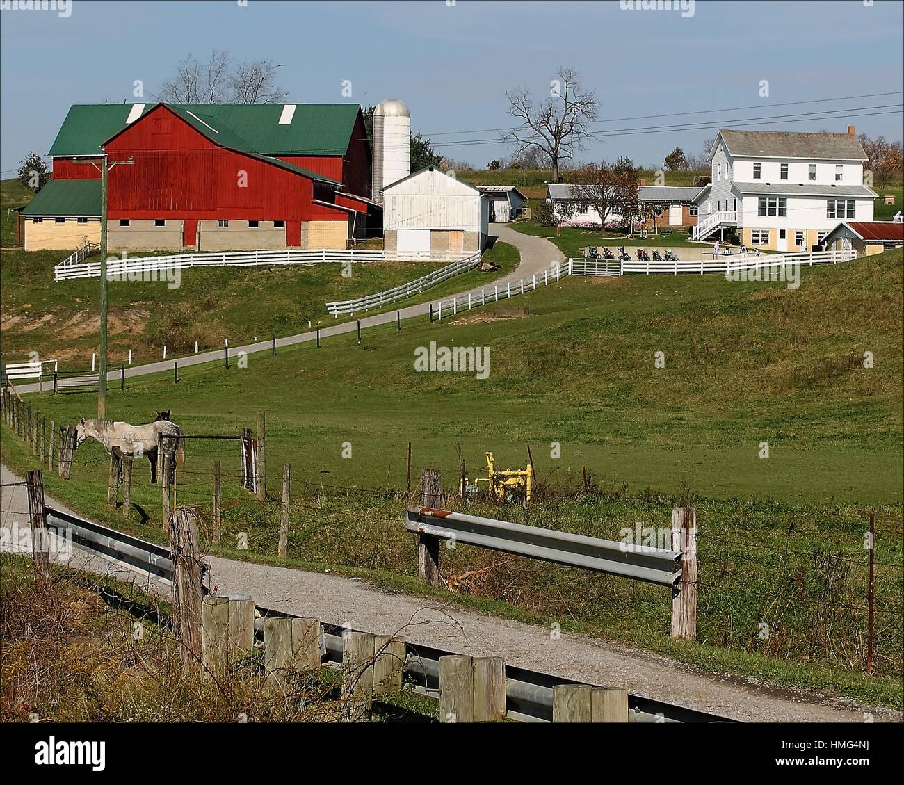 Amish farm ohio hi-res stock photography and images - Alamy