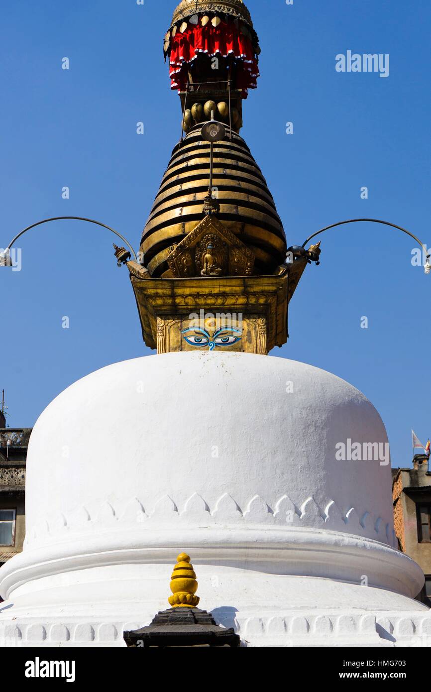 Stupa in a small square hi-res stock photography and images - Alamy