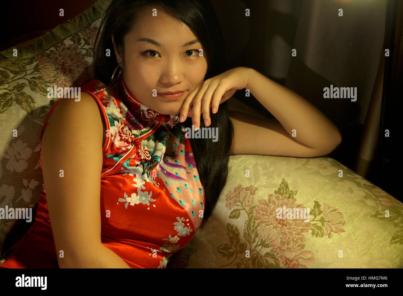Qipao Shanghai High Resolution Stock Photography and Images - Alamy