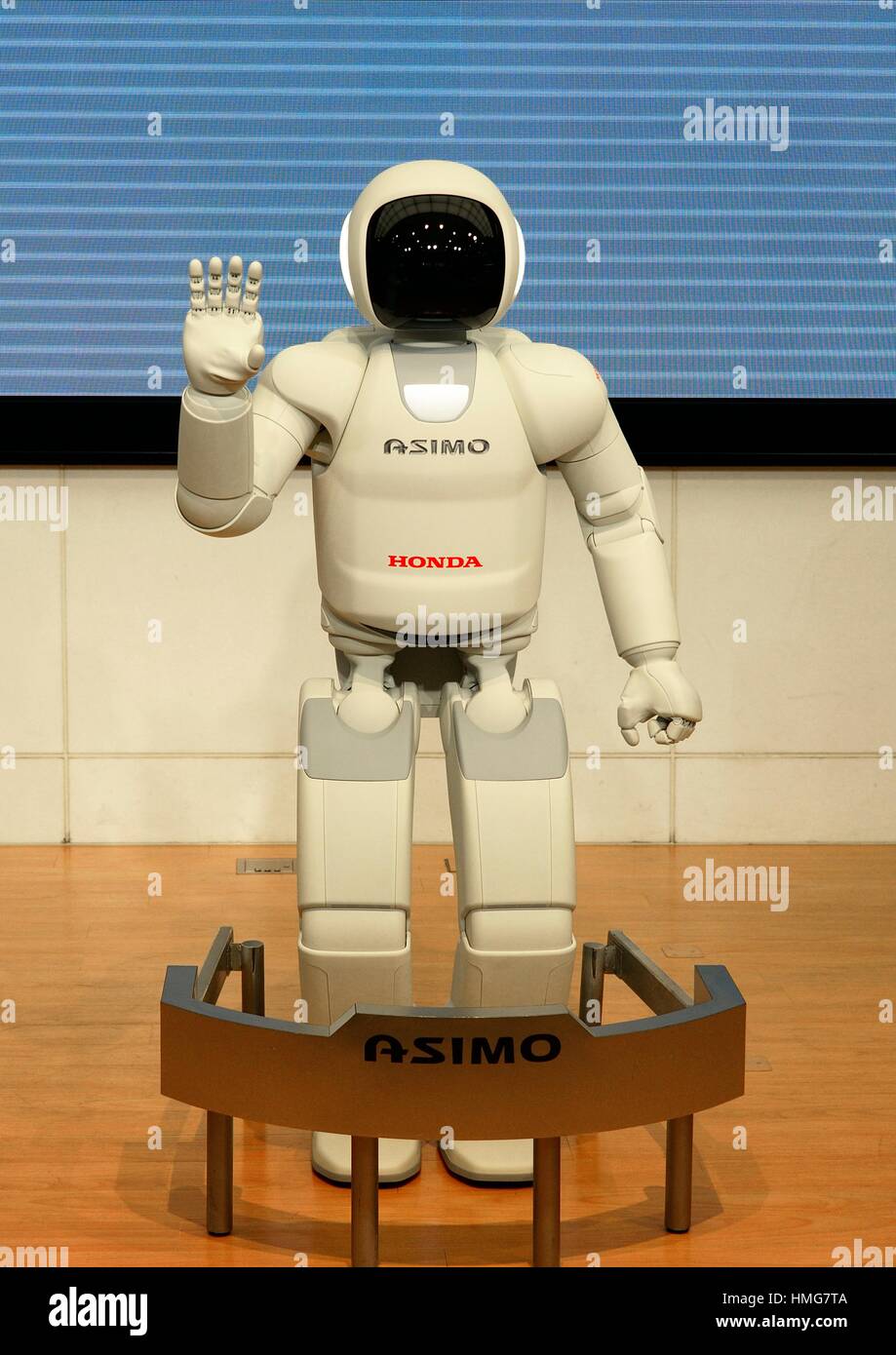 Asimo Helping An Old Lady